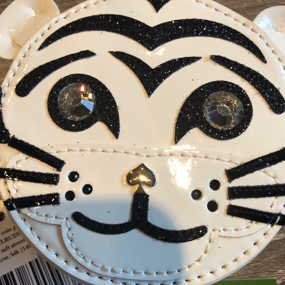 kate spade | Bags | Kate Spade Taft Street White Tiger Coin Purse ...